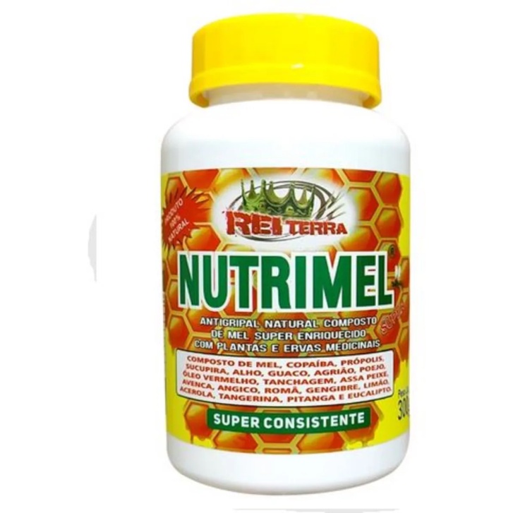 3 Potes Nutrimel Xarope Composto 300g | Shopee Brasil