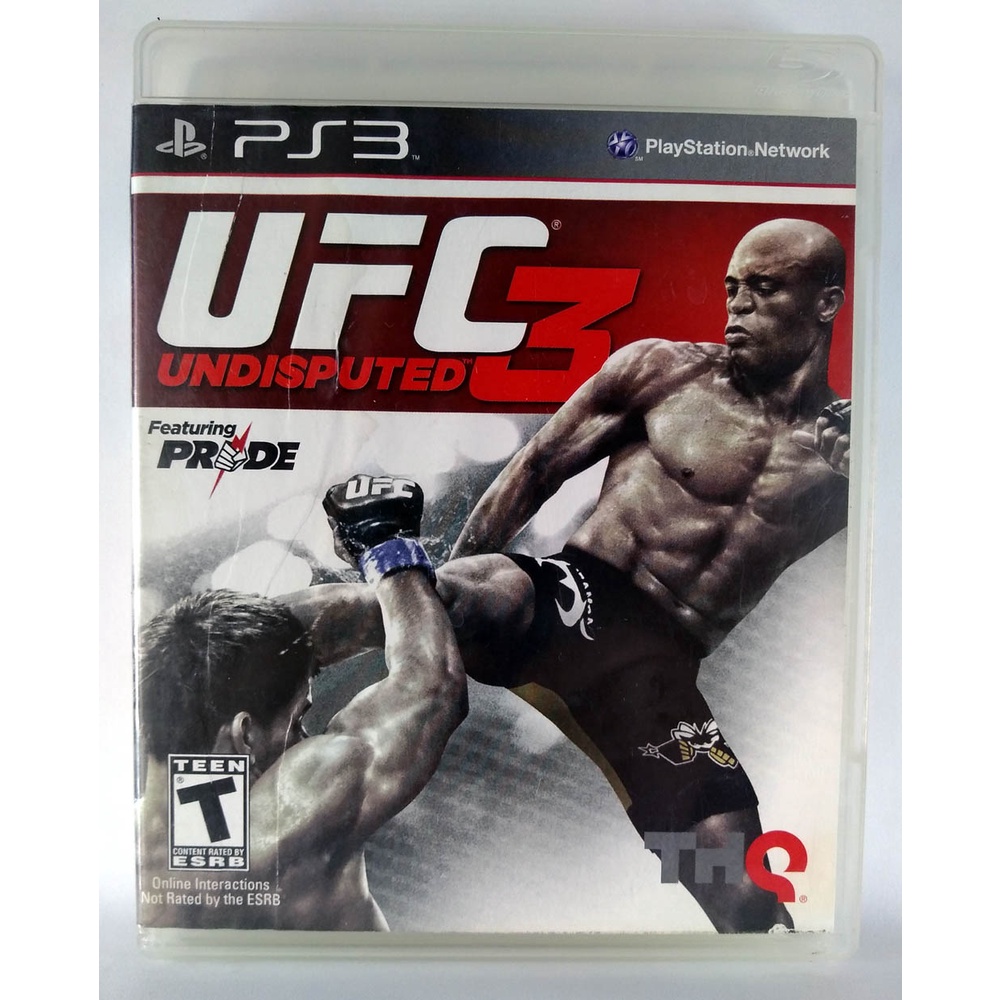 UFC Undisputed 3 PS3 Mídia Física | Shopee Brasil