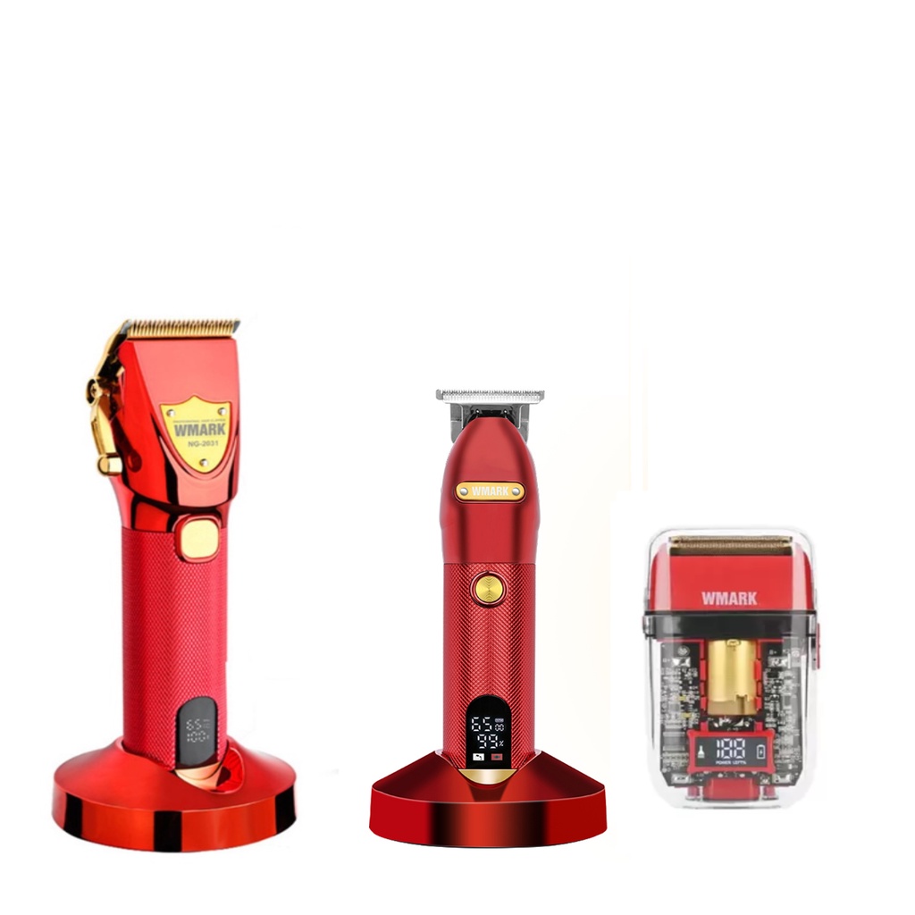 Maquina de cortar Wmark NG-2031 + Acabamento WMARK NG-203 + Shaver NG ...