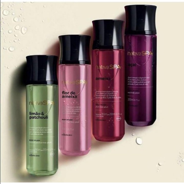 Body Splash Nativa SPA 200ml - oBoticário | Três Fragância | Shopee Brasil