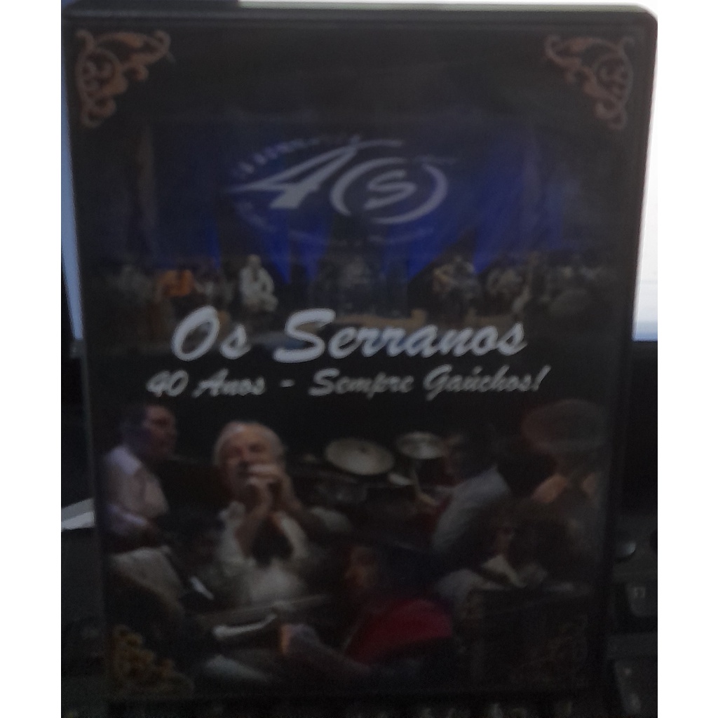 DVD-OS SERRANOS-40 ANOS -SEMPRE GAUCHOS-CONSERVADO | Shopee Brasil
