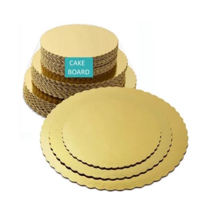 Cake Board Base Laminada para bolo c/10 - Escorrega o Preço