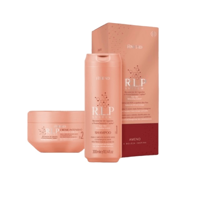 Kit Amend RLP System Preenchimento Capilar Reconstrutor com Queratina ...