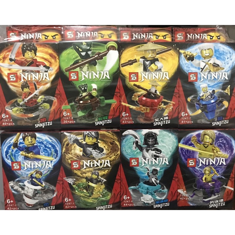 kit 8 caixas lego ninja pronta entrega | Shopee Brasil