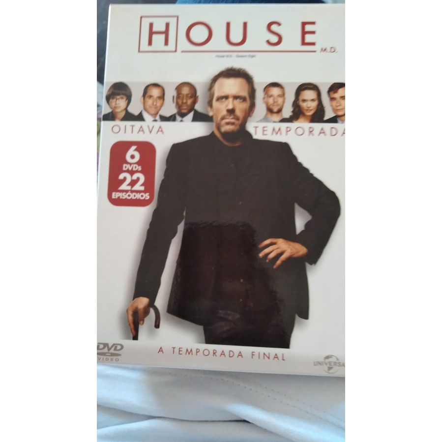BOX - DVD - House - 8a Temporada Completa | Shopee Brasil
