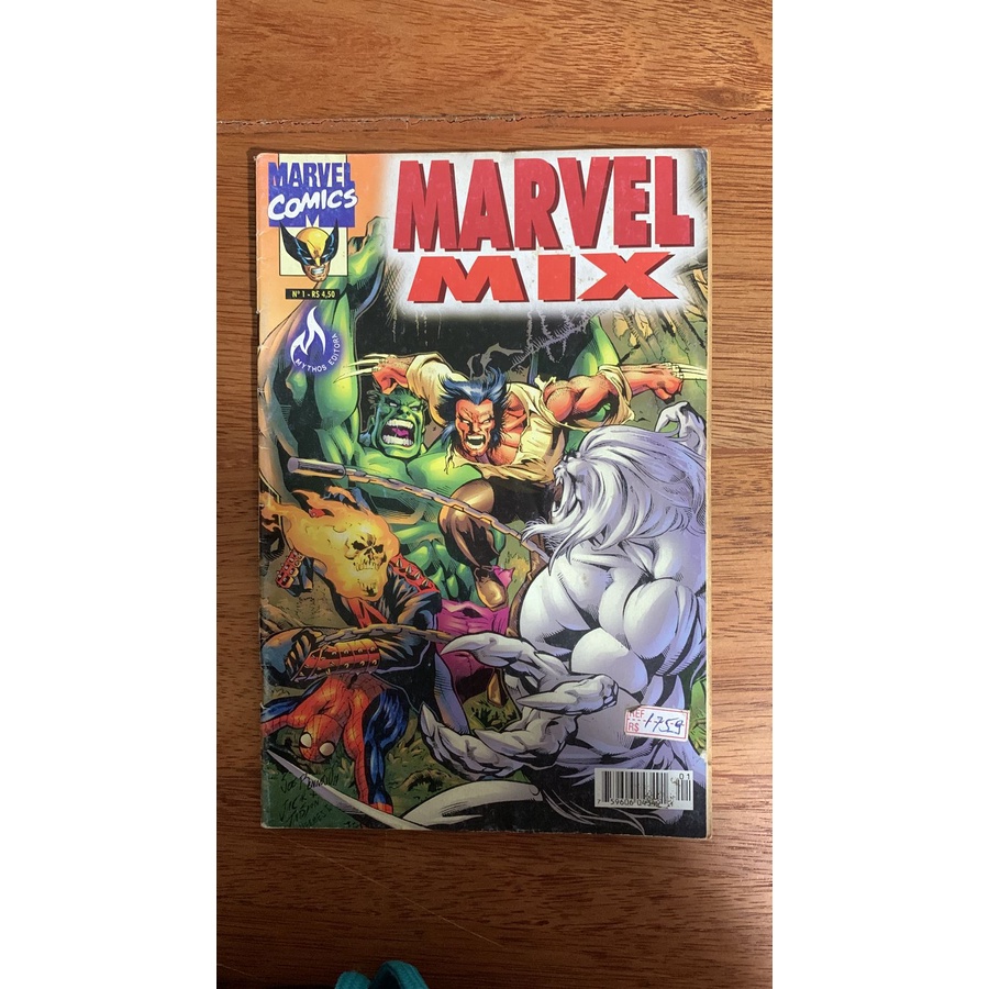 Hq Marvel Mix n° 1 -Instinto Wolverine ÓTIMA Mythos -Commpleta-Joe ...