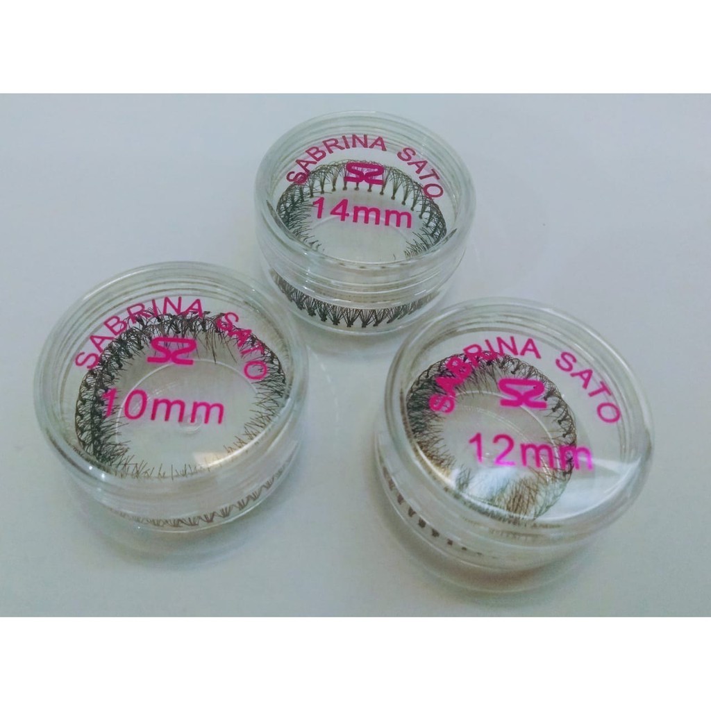 Cílios Tufinhos Sabrina Sato - Pote (tamanhos: 10, 12 e 14 mm) | Shopee ...