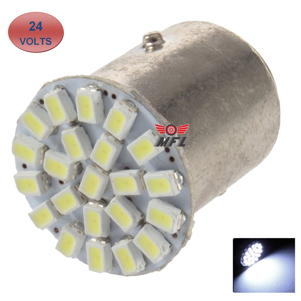 Kit 10 Lampada 22 Led Ba15s 1 Polo P21w 1156 1141 Branco 3014 24v ... Kit 10 Lampada 22 Led Ba15s 1 Polo P21w 1156 1141 Branco 3014 24v ...