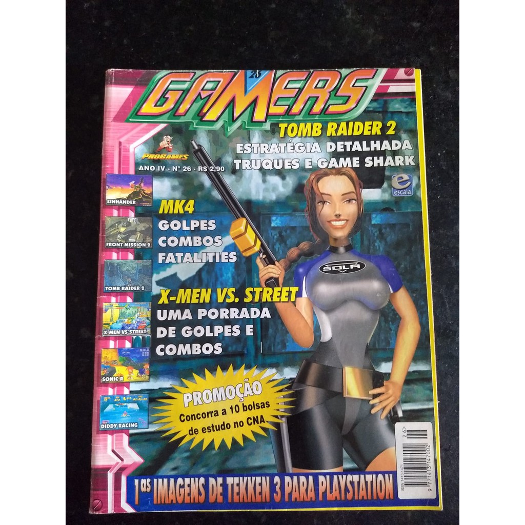 Revista Gamers Na compra de vários números, itens ou produtos posso ...