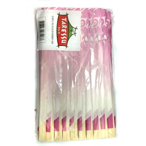 Kit De 40 Pares De Waribashi Hashi De Madeira Taressu | Shopee Brasil
