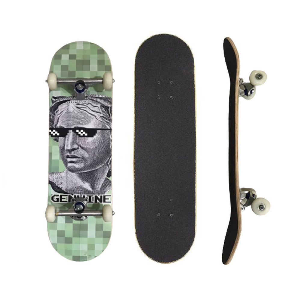 Skate Street montado Profissional Genuine Skateboard Real Life | Shopee ...