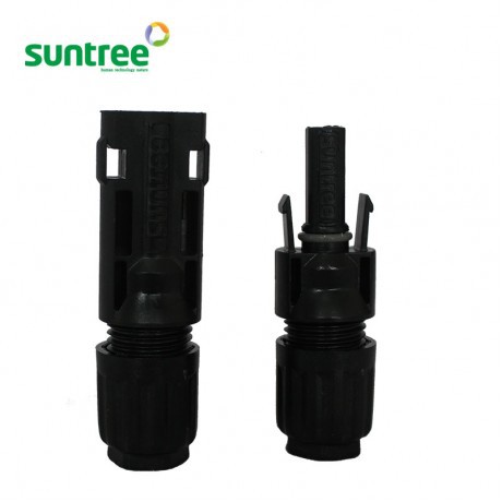 Conector PV MC4 Sunstree/1000V 6MM SMC4-6 | Shopee Brasil