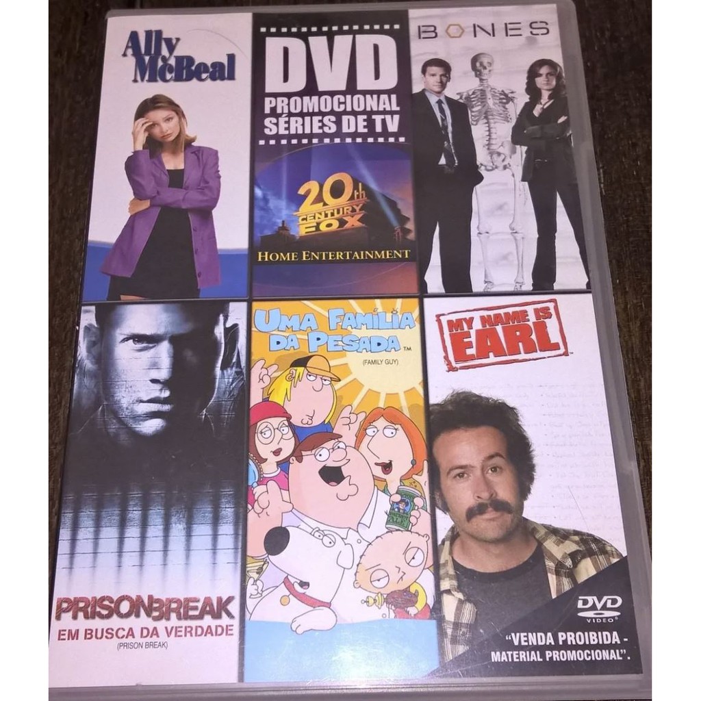 Dvd Promocional Séries De Tv - 20th Century Fox | Shopee Brasil
