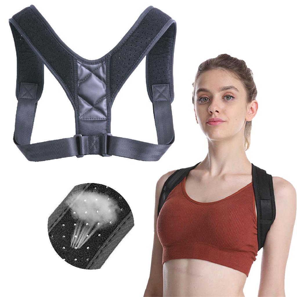 Colete Lombar Corretor Postural Tensão Coluna Hérnia Disco Alívio De ...