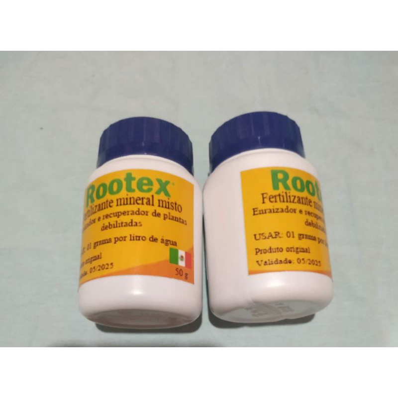 Rootex enraizador mineral - 50 gr (para orquídeas e demais plantas ...