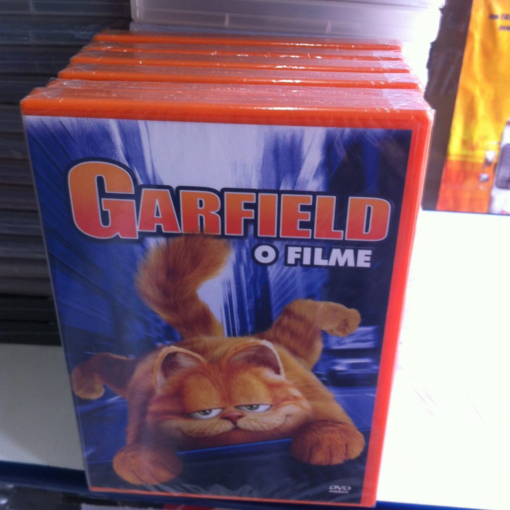 Dvd Original Garfield O Filme (lacrado) | Shopee Brasil