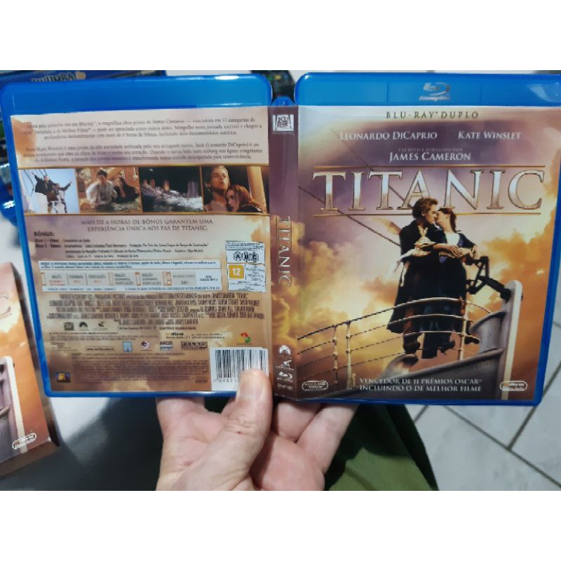bluray ( Titanic _ álbum duplo ) com LUVA. | Shopee Brasil