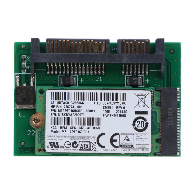 BT mSATA SSD Para 2 5 Polegadas Satagps Adaptador Conversor De Cartão SATA3 MINI PCIE Driver ...