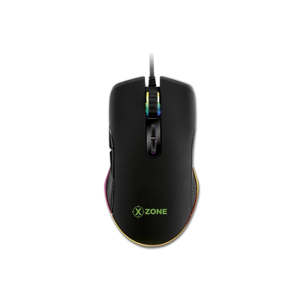 MOUSE GAMER RGB PROGRAMÁVEL - XZONE 16400 DPI GMF-02 | Shopee Brasil