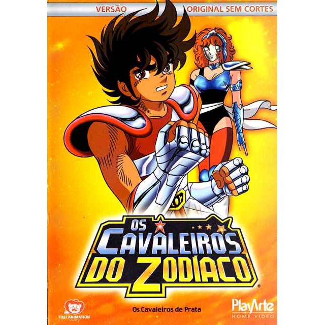 Os Cavaleiros do Zodíaco Os Cavaleiros de Prata Volume 6 DVD lacrado | Shopee Brasil