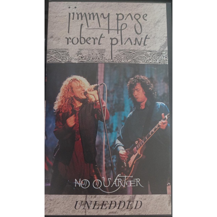Vhs - Jimmy Page E Robert Plant No Quarter (muito Bom) | Shopee Brasil