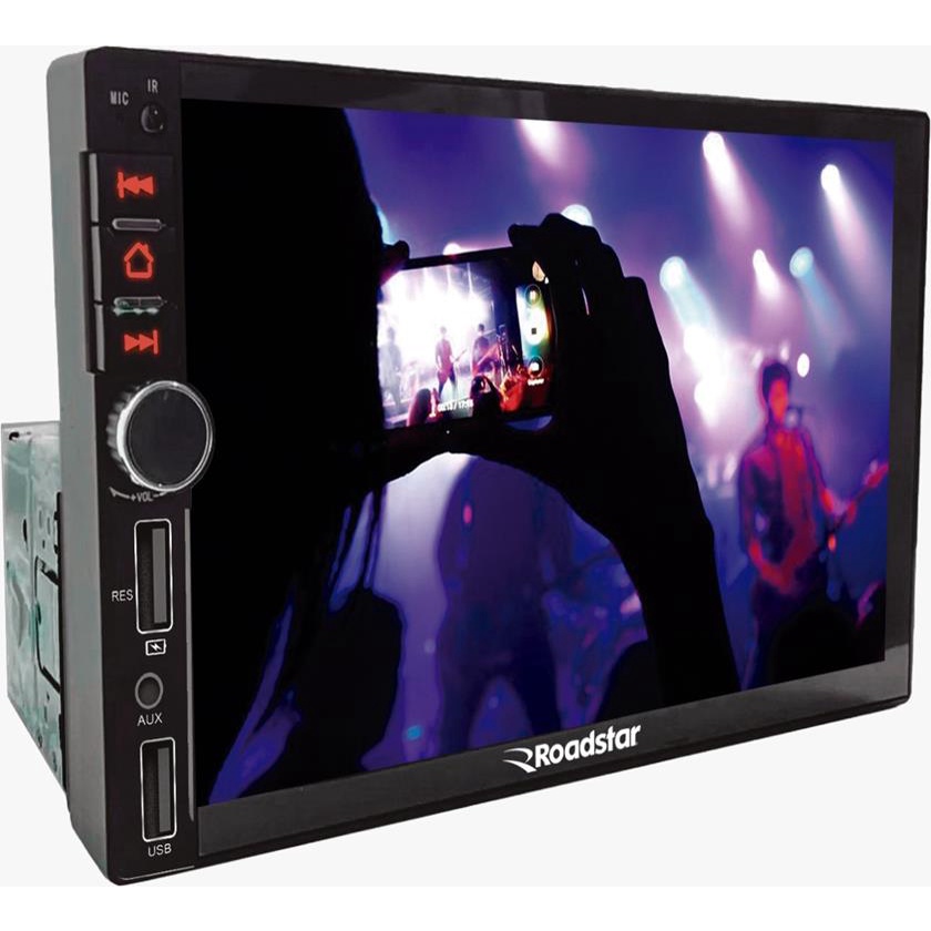 Central Multimidia Automotivo Universal Encaixe 1Din MP5 Bluetooth USB FM Tela Touch 7 Polegadas ...