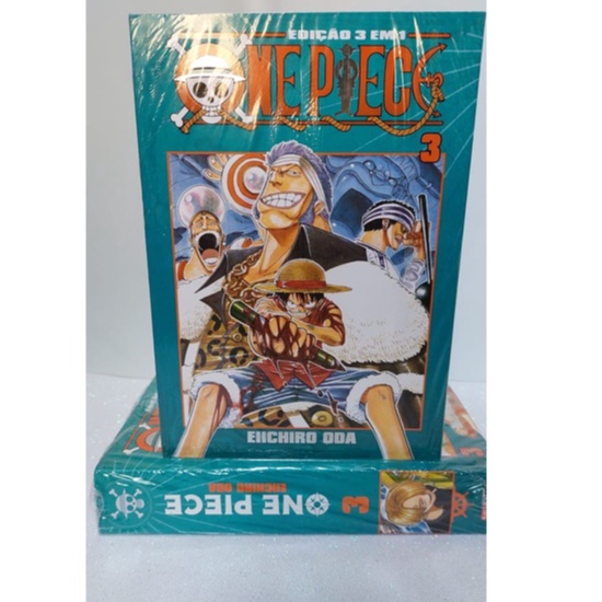 One Piece 3 em 1 - Volume 3 - Panini - Novo e Lacrado | Shopee Brasil