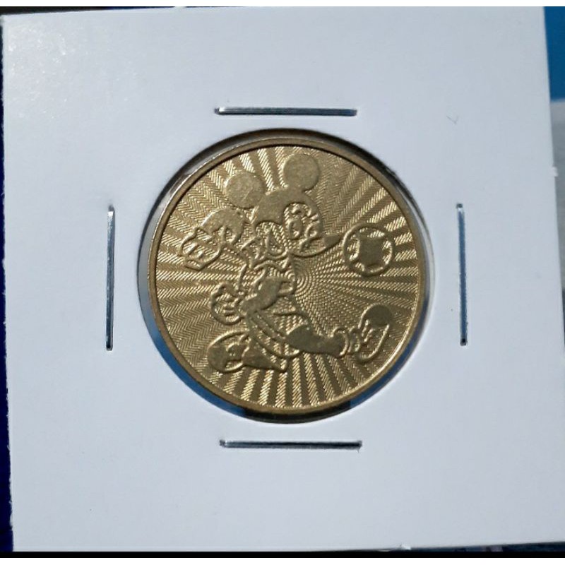 5 Tokens / Ficha Mickey Mouse Comemorativo ao Futebol no Brasil ...