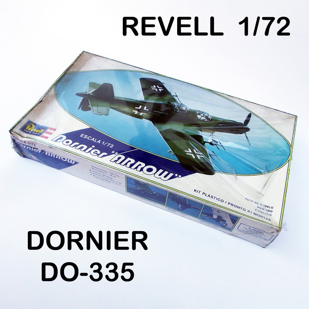 Dornier DO-335 Arrow (Pfeil) - Vintage - Revell escala 1/72 | Shopee Brasil