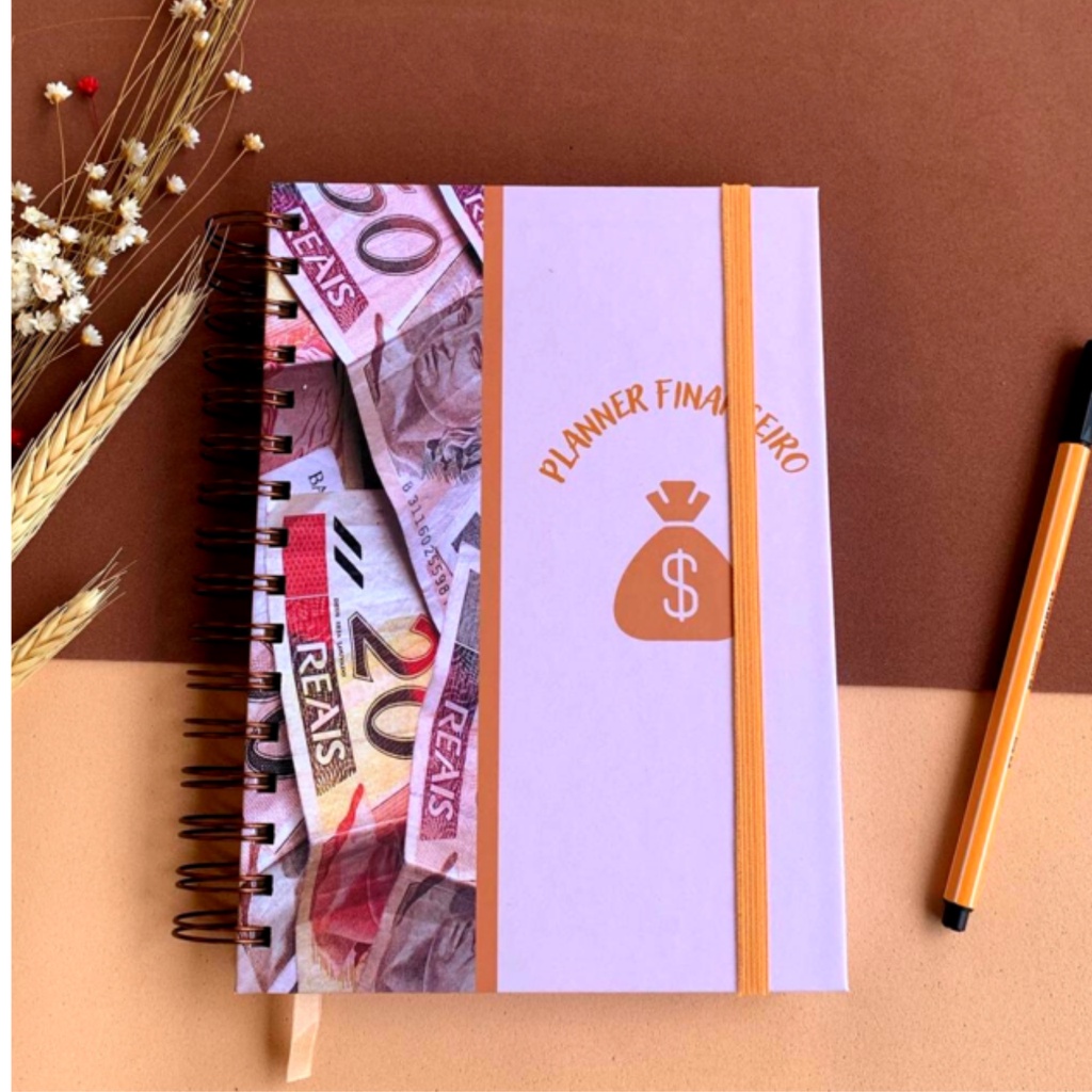Planner Financeiro Sofisticato | Shopee Brasil