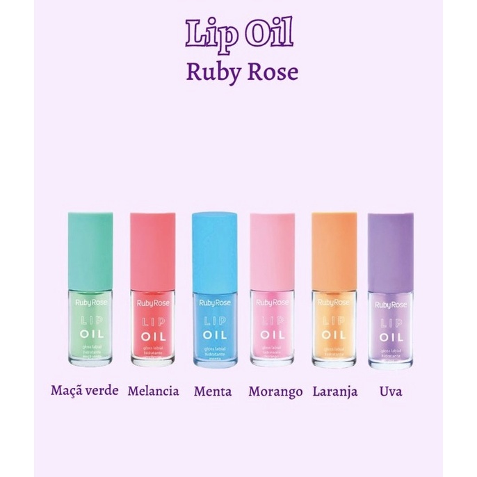 Lip Oil Ruby Rose | Shopee Brasil