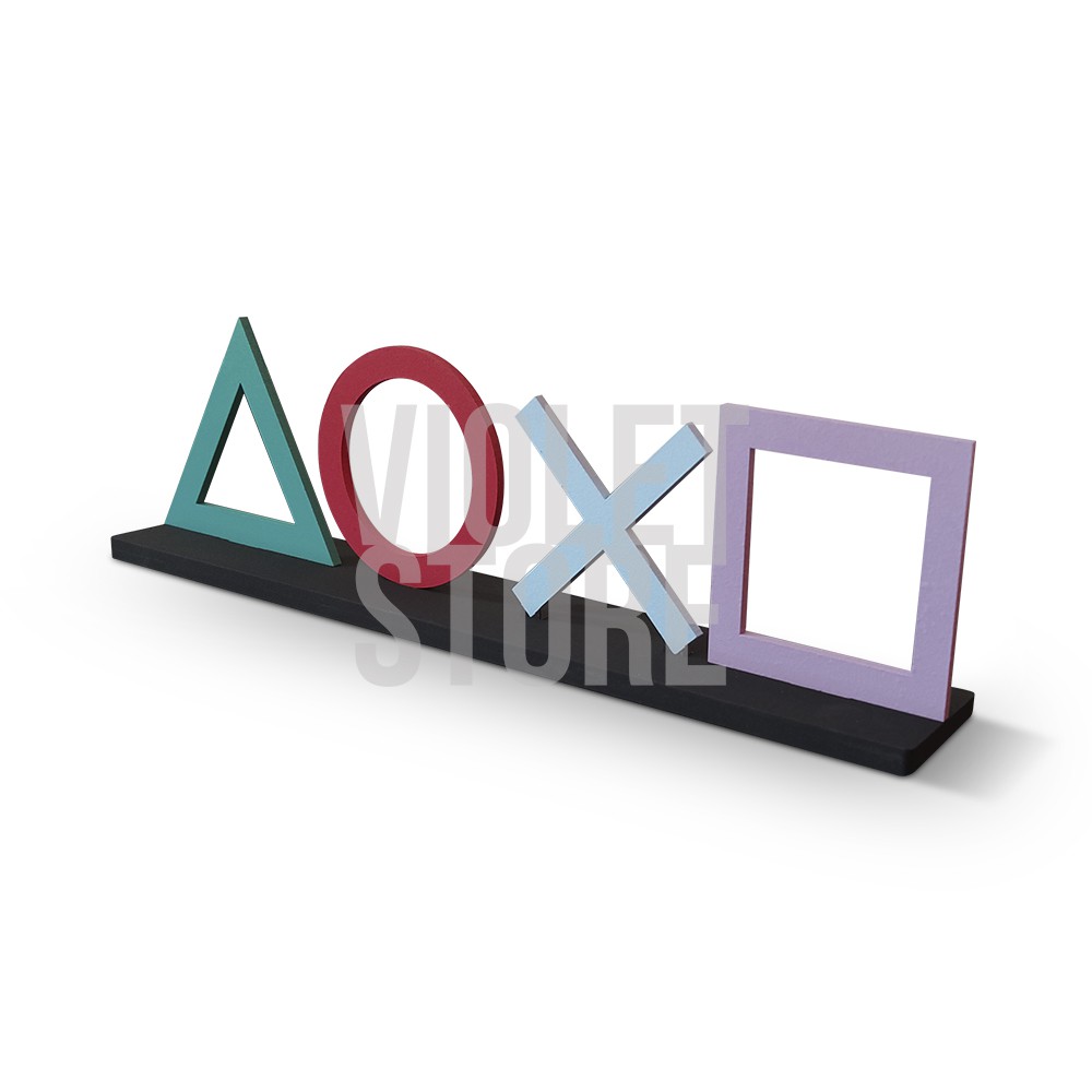 Letreiro Decorativo Gamer Ps Icons Playstation Ícones | Shopee Brasil