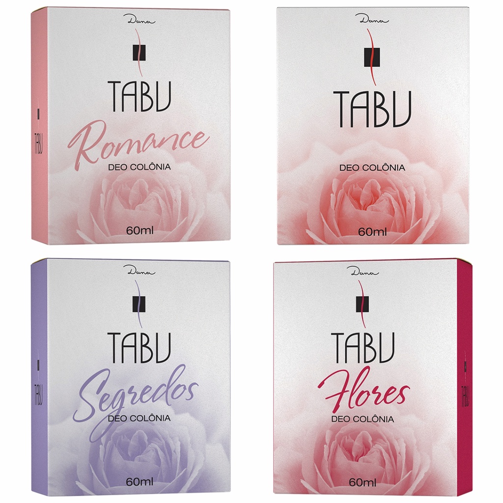Deo Colonia Tabu 60ml Fragrâncias A Escolher | Shopee Brasil