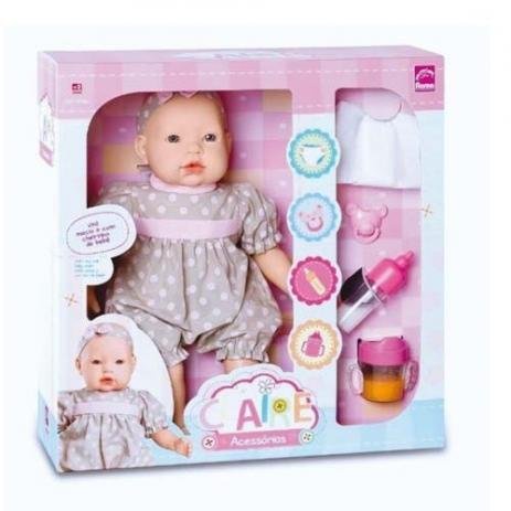 Boneca Bebe Claire com Acessorios Baby Roma Jensen | Shopee Brasil