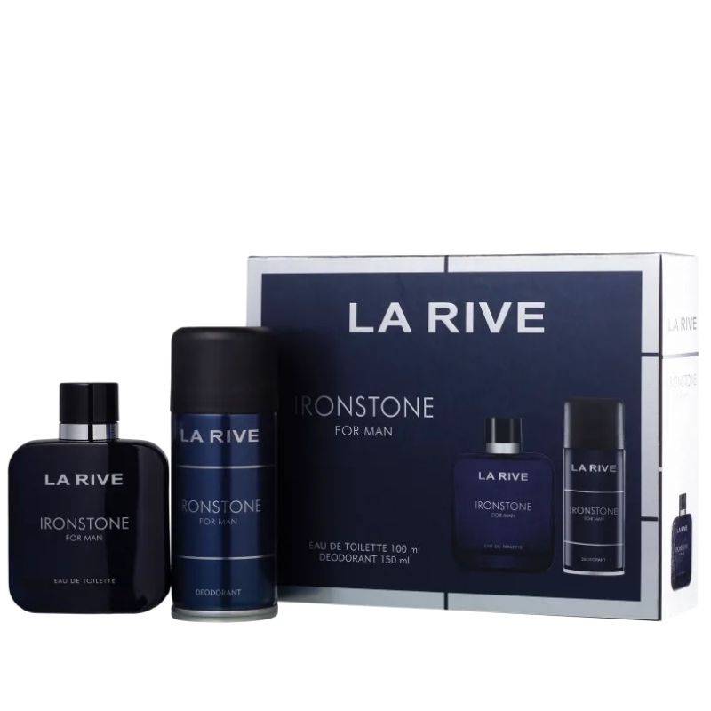 Kit Ironstone La Rive (Perfume 100ml + Deo Spray 150ml) | Shopee Brasil
