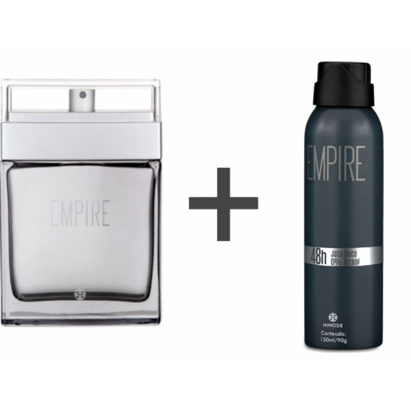 kit EMPIRE HINODE + DESODORANTE EMPIRE | Shopee Brasil