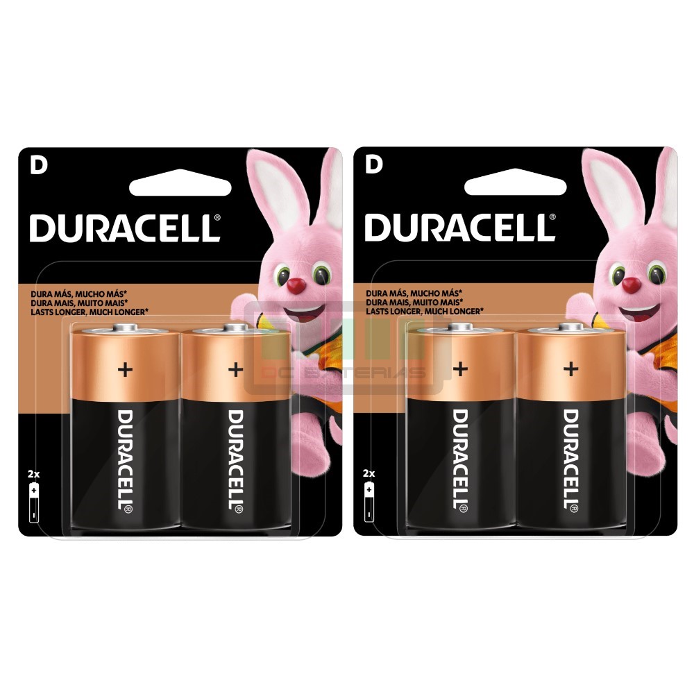 KIT D 1,5V DURACELL / 4 Pilhas | Shopee Brasil