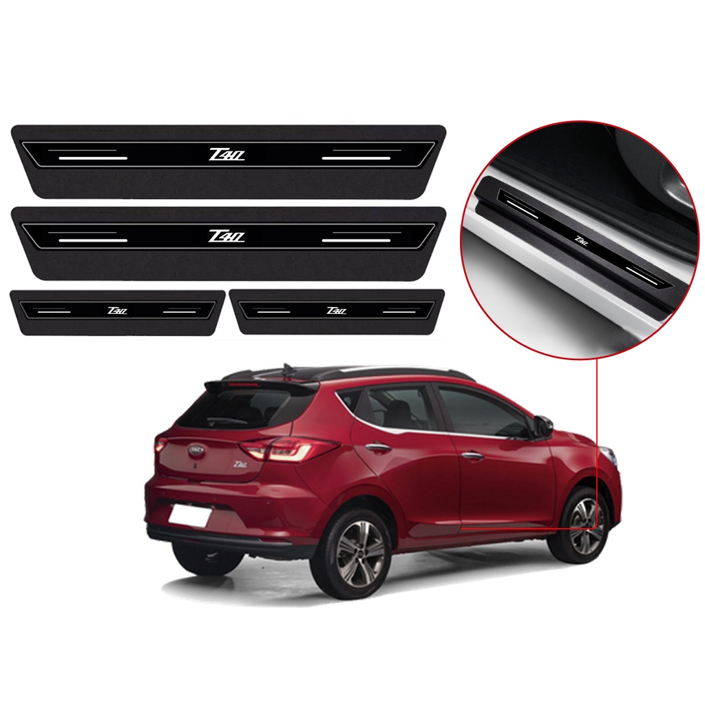 SOLEIRA RESINADA PLATINUM C/ BLACKOUT JAC T40 | Shopee Brasil