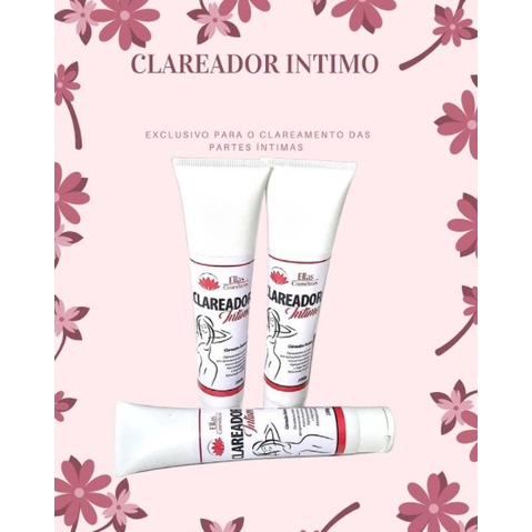Clareador Intimo - Ellas Cosméticos | Shopee Brasil