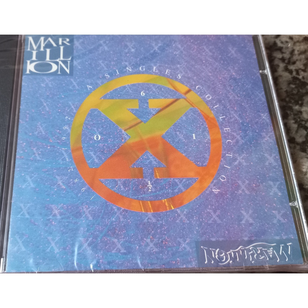 Cd Marillion A Singles Collection 1982 1992 Lacrado Shopee Brasil