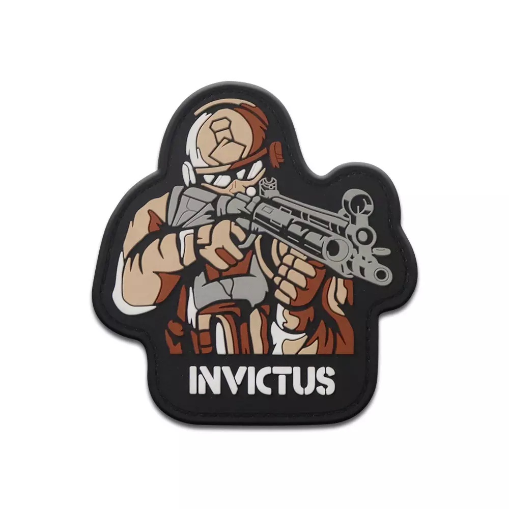 Patch In Position Invictus - Emborrachado | Shopee Brasil