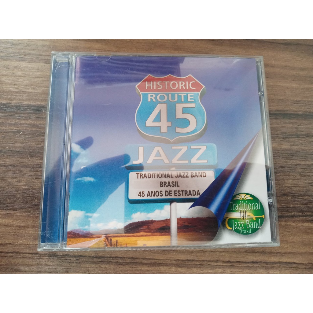 CD Traditional Jazz Band Historic Route 45 / 45 Anos e Estrada | Shopee ...