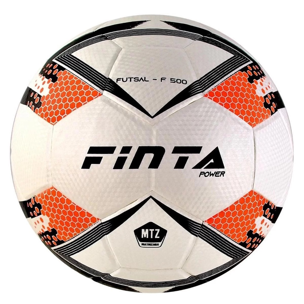 Bola Futsal Finta Power F500 Matrizada Sem Costura | Shopee Brasil