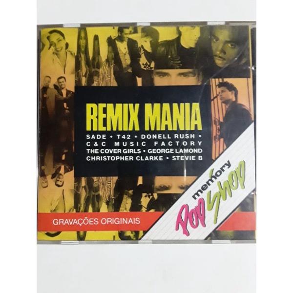 CD REMIX MANIA - RARO - IMPECÁVEL - DANCE 80s e 90s - VERSÕES EXTENDED - DA3 | Shopee Brasil