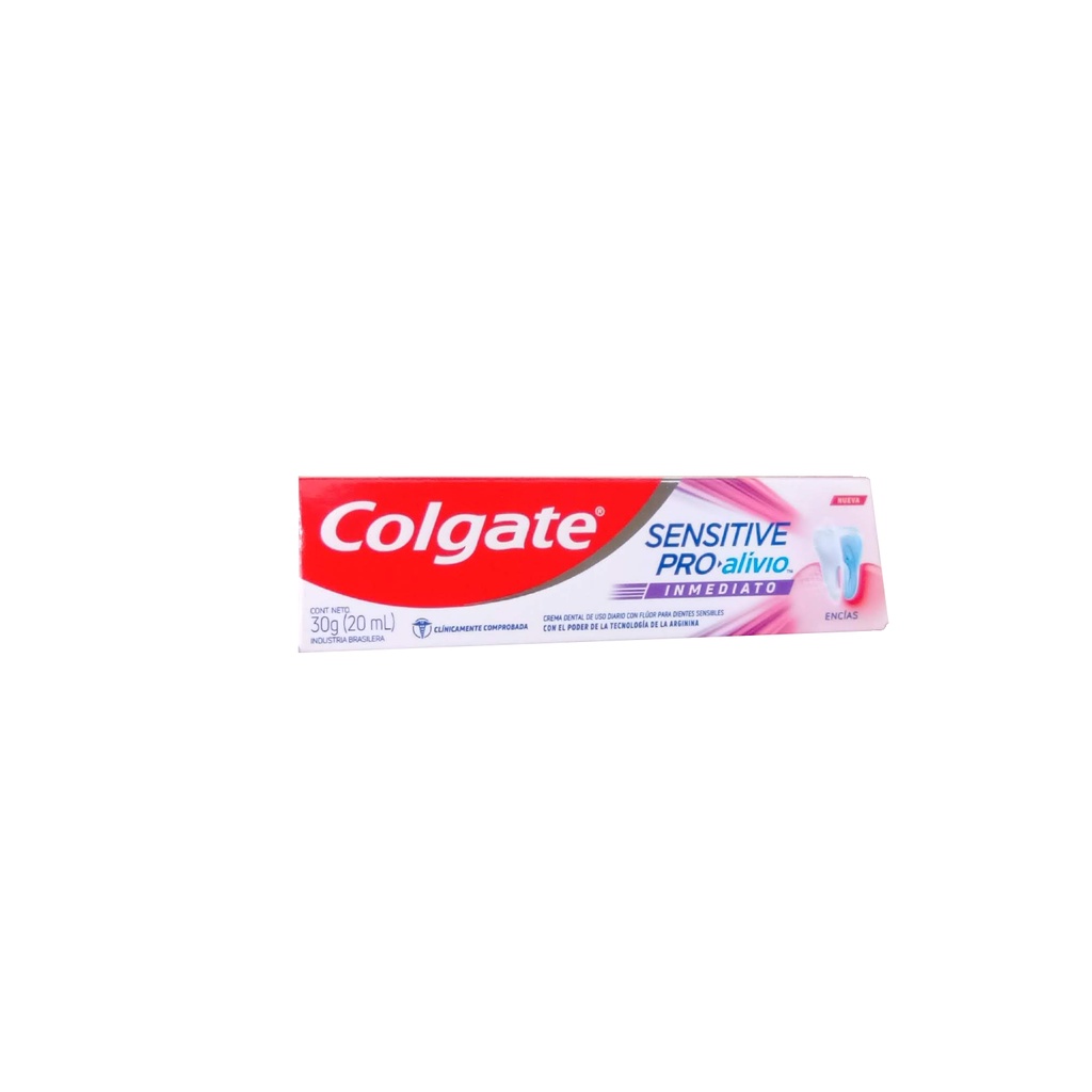 Creme dental Colgate Sensitive Pro Alívio 30g | Shopee Brasil