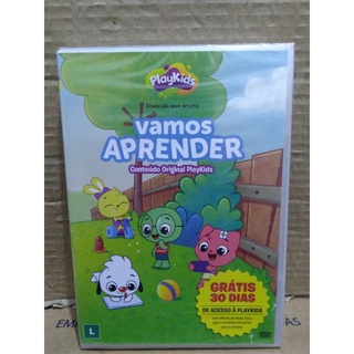 DVD VAMOS APRENDER- PLAYKIDS (ORIGINAL-LACRADO) | Shopee Brasil