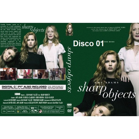 Dvd Sharp Objects - 1ª Temporada Completa - Legendado ou Dublado - 02 Discos | Shopee Brasil