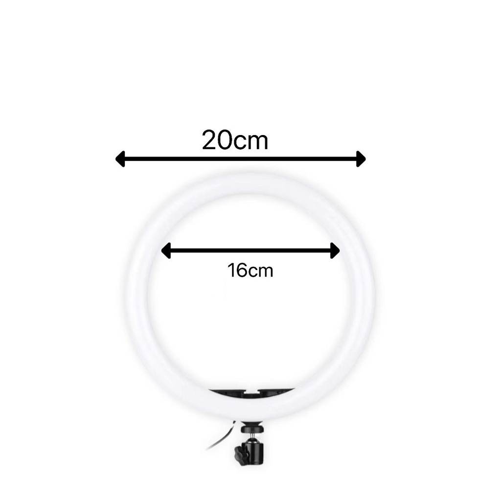 Ring Light Iluminador 8 Polegadas Com Tripé De 2.10 Metro MARISA | Shopee Brasil