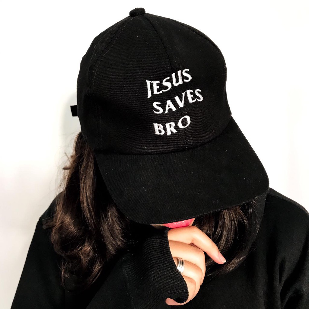 Boné Jesus Saves Bro | Shopee Brasil
