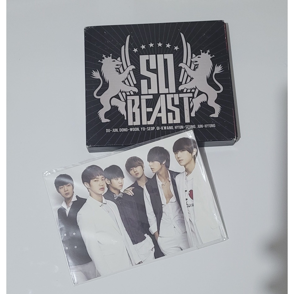 CD Beast - So Beast Album K-pop Original | Shopee Brasil